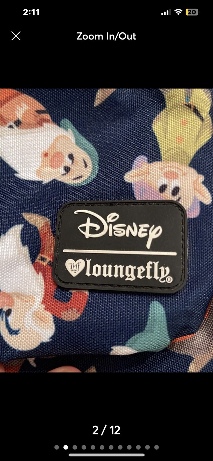 Loungefly 2018 Disney parks Seven Dwarfs Mini Backpac… - Gem