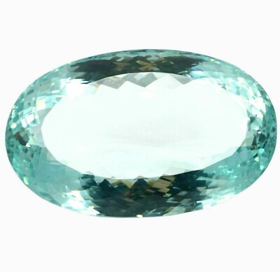 London 650-660 Cts/63mm Oval Shape Certified Sky Blue Topaz Eye Clean ...