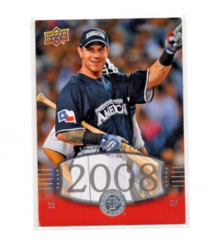 2008 Upper Deck Timeline #308 Josh Hamilton Texas Rangers 2004 UD ...