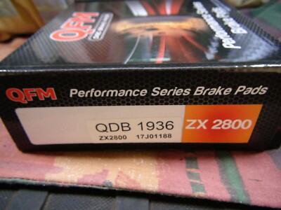 DB1936 QFM Performance Race Brake Pads Rear Set Ford FPV BA BF FG VF ...