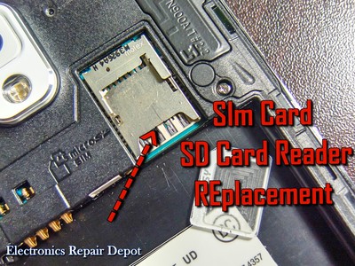 LG G4 G3 V20 Sim Card SD Memory Reader Replacement Service FREE Return ...