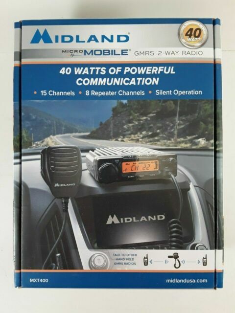 Midland Consumer Radio MXT400 Micro Mobile 40 W GMRS for sale online | eBay