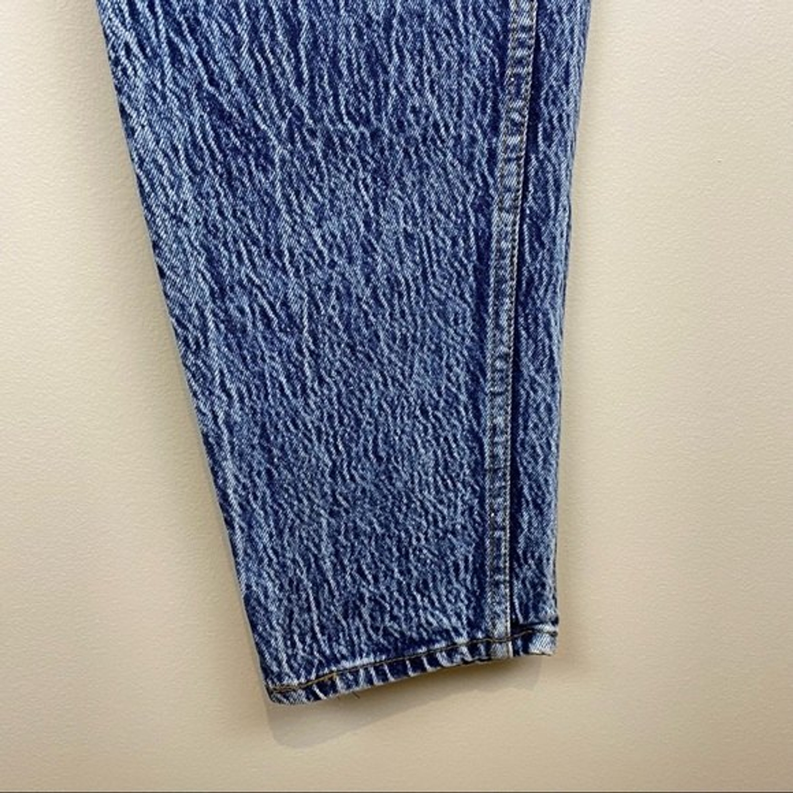 Vintage Stefano Acid wash 80s high rise tapered mom j… - Gem