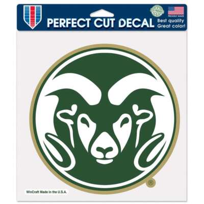 Colorado State Rams Full Color Die Cut Decal - 8" X 8" | eBay
