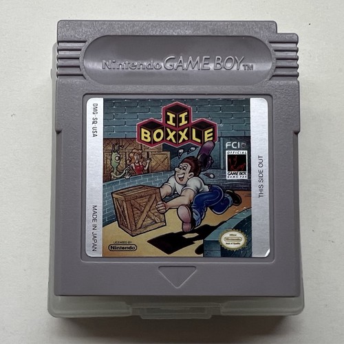 Boxxle II Nintendo Game Boy Authentic Tested Working + OEM Case DMG-USA ...