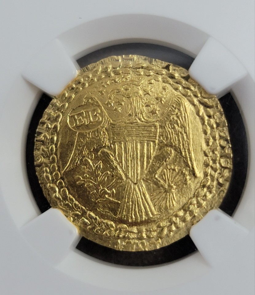 1787 GOLD Ephraim Brasher Half Doubloon .999 NGC GEM BU | eBay