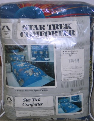 Star Trek The Original TV Series Illustrated Twin Bed Comforter 1986 ...