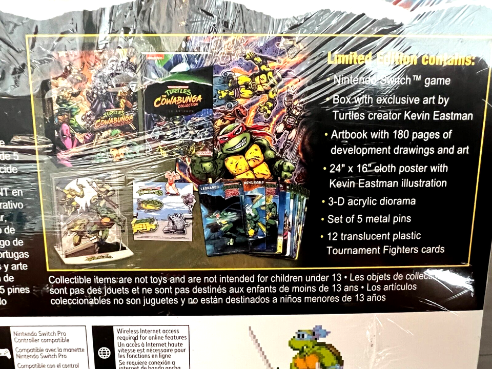 Teenage Mutant Ninja Turtles Cowabunga Collection Limited Edition ...