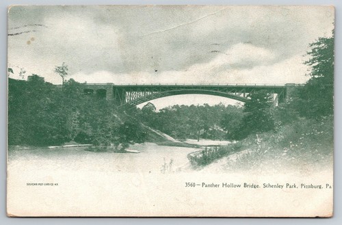 1907 Panther Hollow Bridge Schenley Park Pittsburgh Postcard D22 | eBay