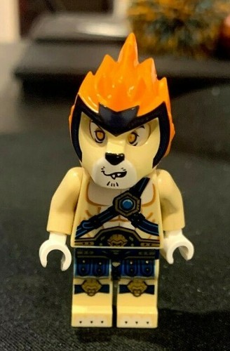 Lego Mini Figure - Chima - Leonidas - (loc017) from 70014 Orange Lion ...
