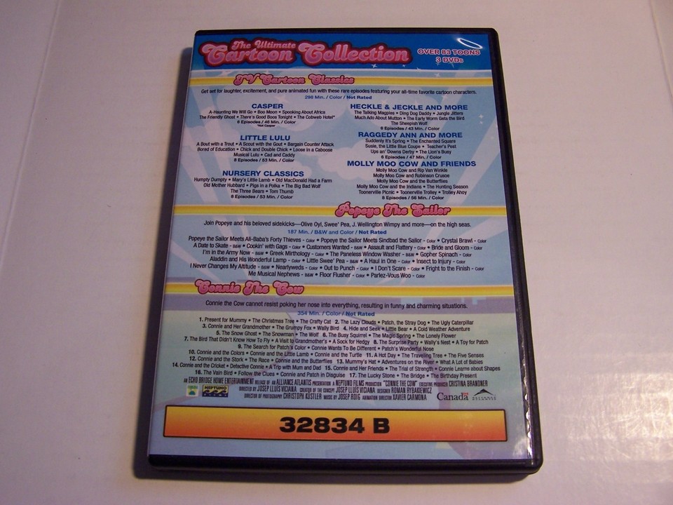 The Ultimate Cartoon Collection Toon Time Over 83 Toons | eBay