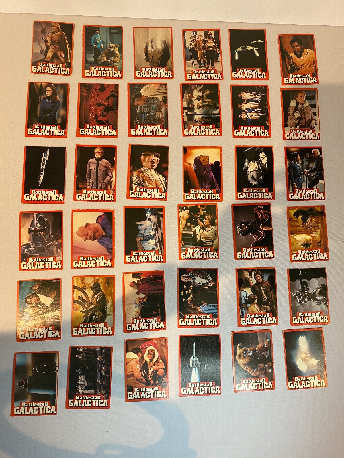 1978 Battlestar Galactica Wonder Bread cards-complete set 1-36!!! | eBay