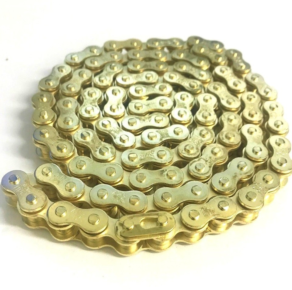 420 CHAIN 102 LINK CHAIN COOLSTER TAOTAO SDG 107 109 DIRT PIT BIKE ATV ...