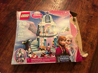 2015 LEGO DISNEY PRINCESS FROZEN ELSA SPARKLING ICE CASTLE SET 41062 | eBay