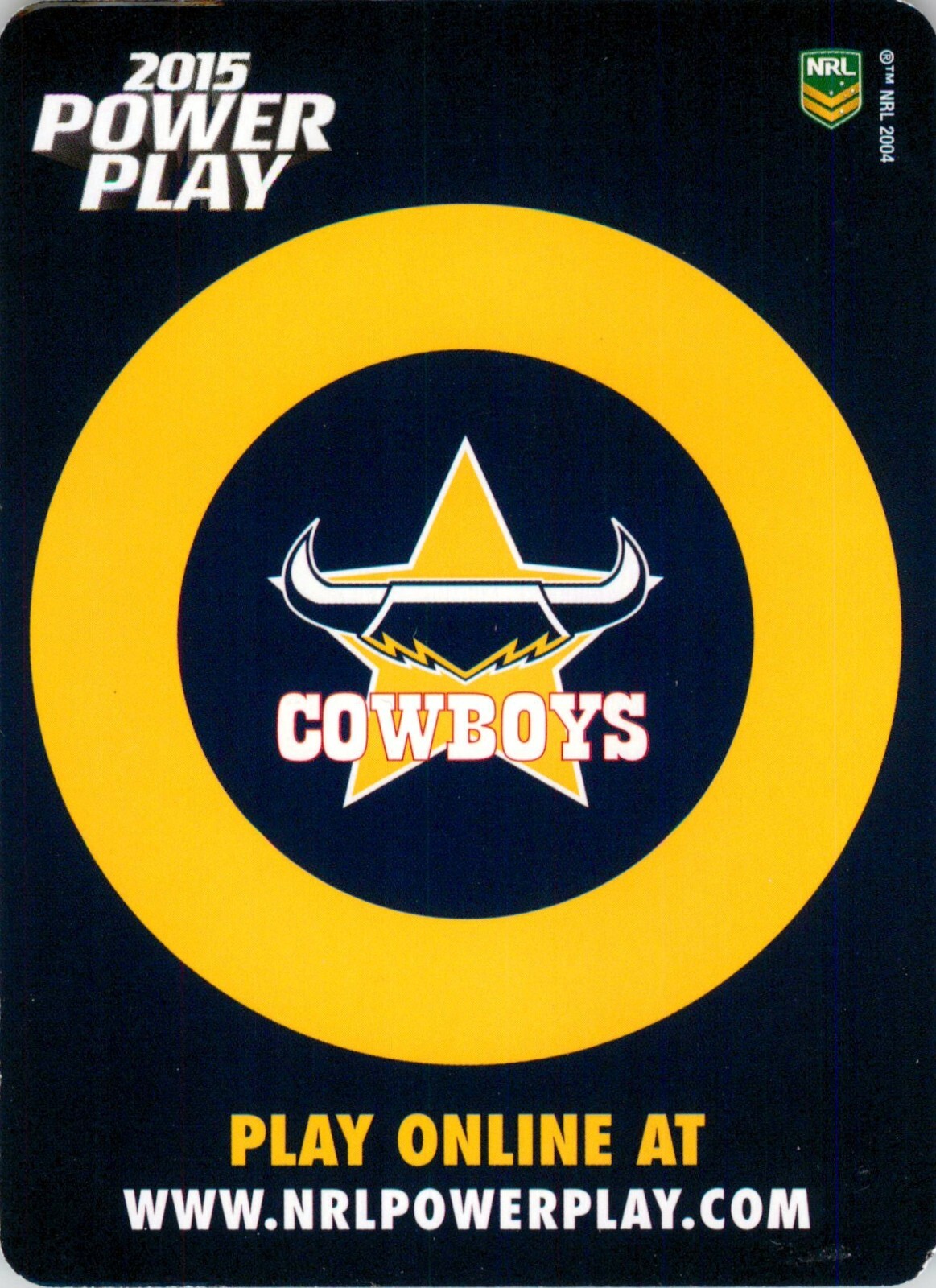 2015 North Queensland Cowboys NRL Premiers Power Play Card - Matthew ...