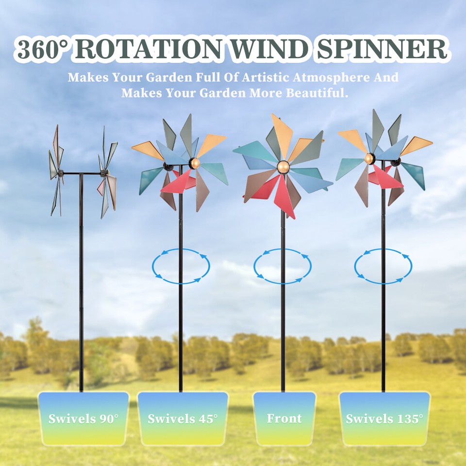 Outdoor Windmills: Spinning Beauty in Nature | eBay