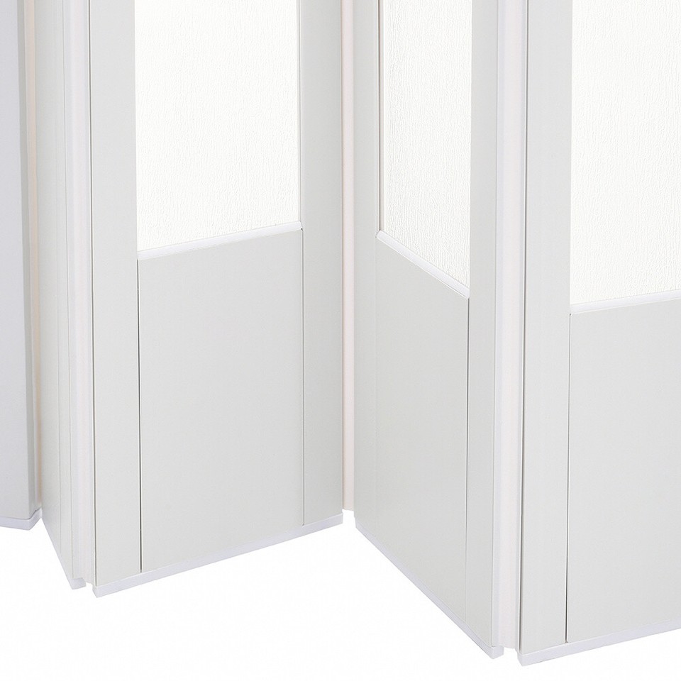 Utility Indoor Sliding Internal PVC Acrylic Folding Door Panel Bi ...