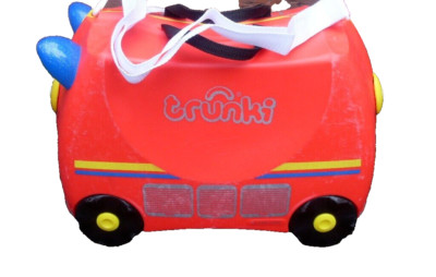 Trunki Frank The Fire Engine Sit On And Ride Case With Strap And Key ...