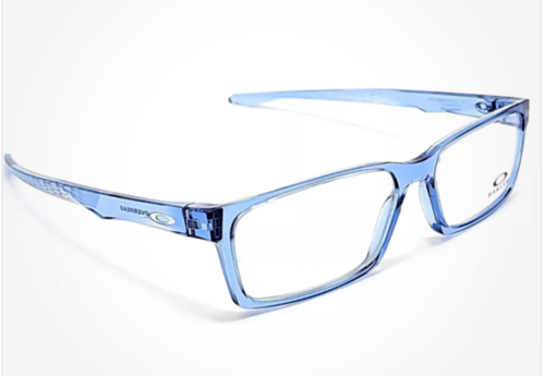 Oakley Reading Glasses OX8060-0757 57-16 Blue Crystal Frames Readers ...