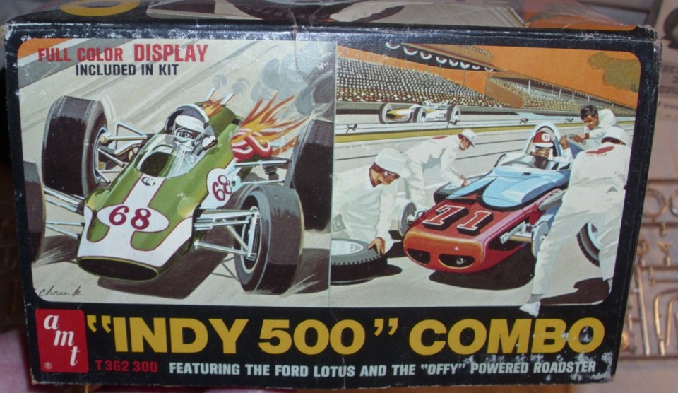 AMT "INDY 500" COMBO KIT LOTUS & WILLARD MODELS BOXED 1:25 T362 | eBay