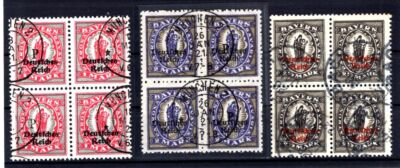 Dr-Infla 129,132, 133I Block of Four Gest Signed (AA5784 | eBay