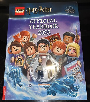 2023 LEGO HARRY POTTER OFFICIAL YEARBOOK W/ EXCLUSIVE HERMIONE MINI ...