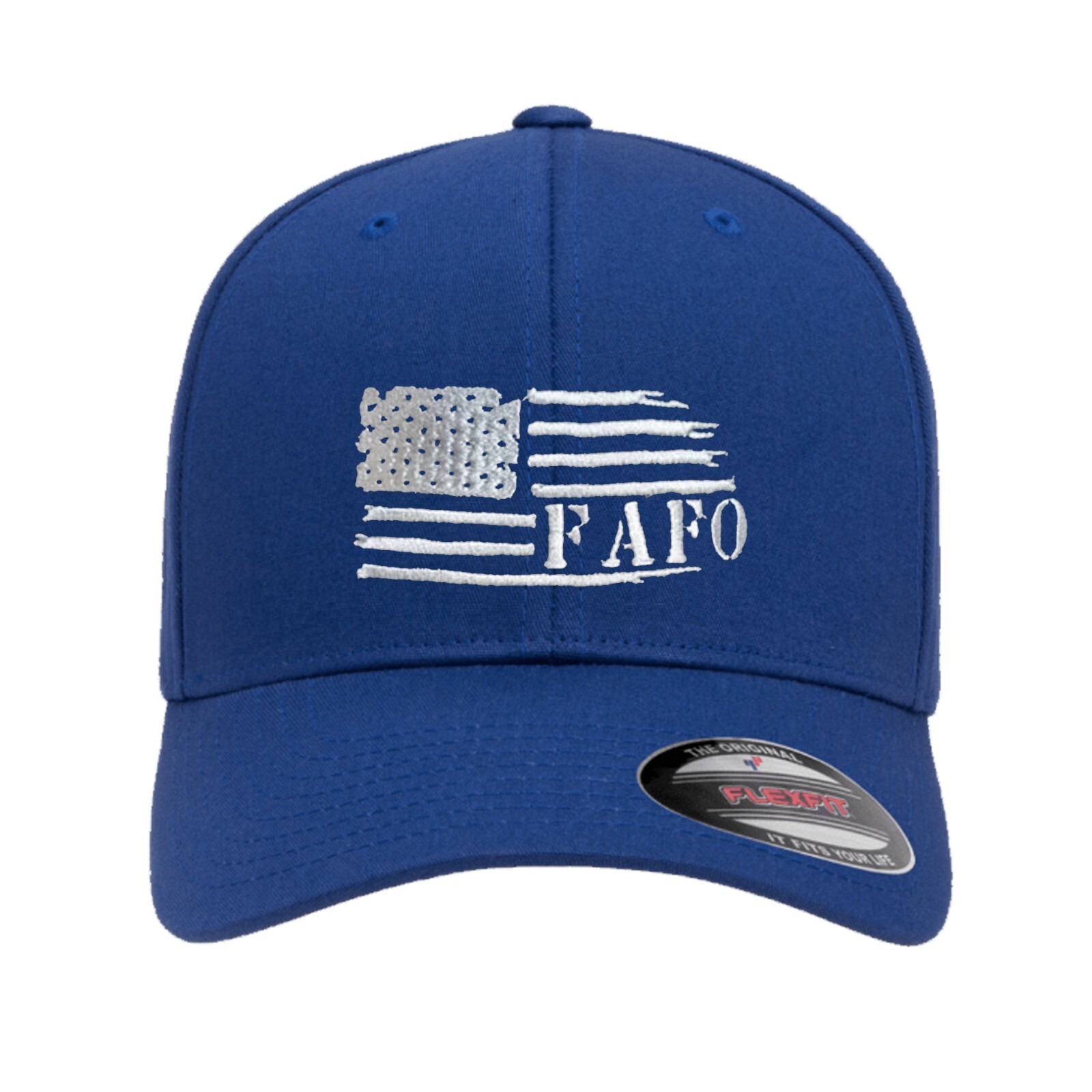 USA Flag FAFO Flexfit Hat American MAGA Trump Patriotic 2A Cap | eBay