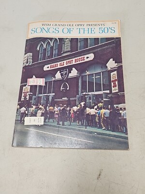 WSM Grand Ole Opry Presents "Songs Of The 50's" Songbook (1971) 20 ...