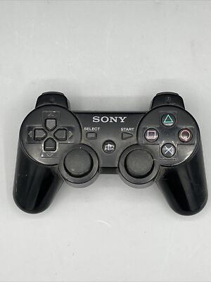 Authentic Sony Playstation 3 PS3 Genuine OEM Dualshock Ps3 Black ...