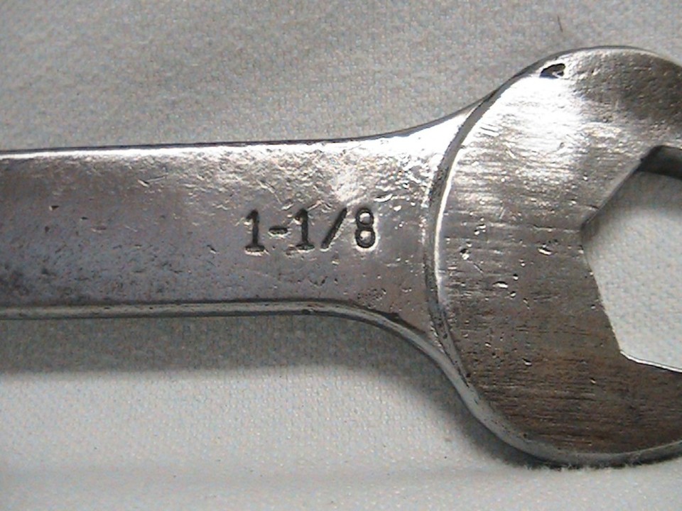 1 USED SET OF INDESTRO COMBINATION 14 WRENCH SET #1068 1/4" TO 1-1/16 ...