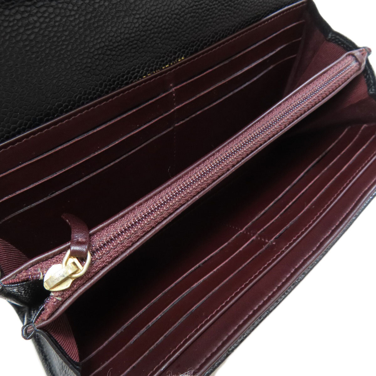 CHANEL Long wallet (with coin pocket) Matelasse COCO Mark CHANEL Long wallet (with coin pocket) Matelasse COCO Mark