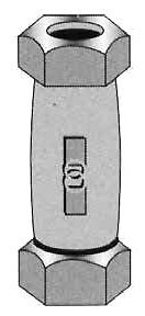 Pasco Specialty 2908 1/2 x 1/2 Compression x Compression Steel Coupling ...
