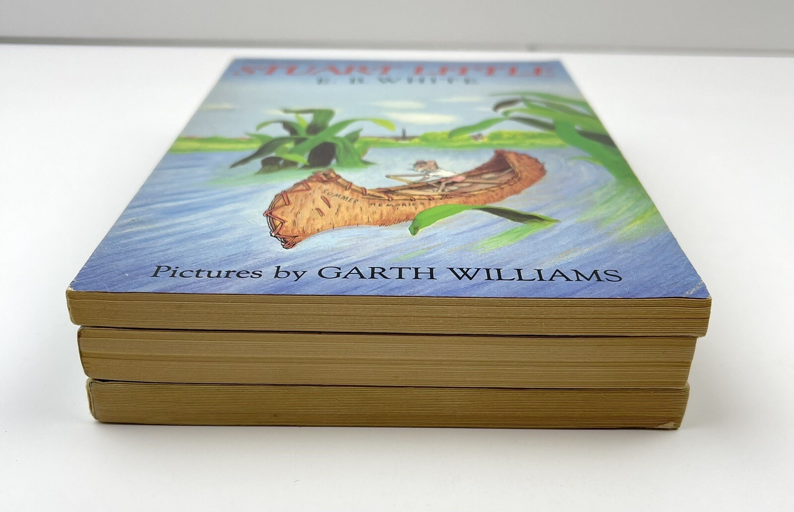 Vintage Charlotte's Web Book Stuart Little, Trumpet Swan EB White 1975 ...