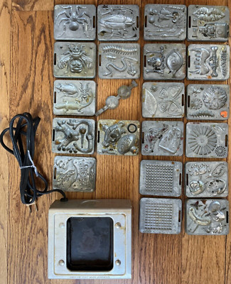 Vtg 1964 Mattel THINGMAKER & 20 Plates - Fright Factory, Creeple People ...