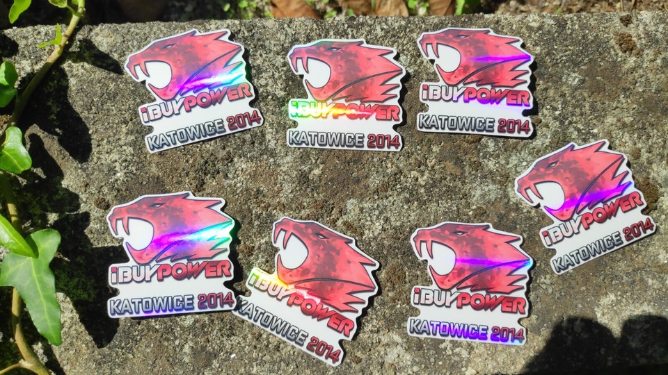 iBUYPOWER Holo Katowice 2014 CSGO CS Counter Strike CS2 Sticker (Holo ...