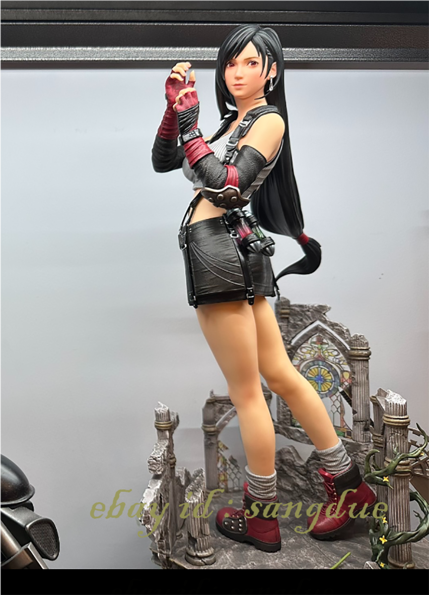 Used 1/4 Dayu Studio Tifa Lockhart Collection Game Figure Model GK In ...