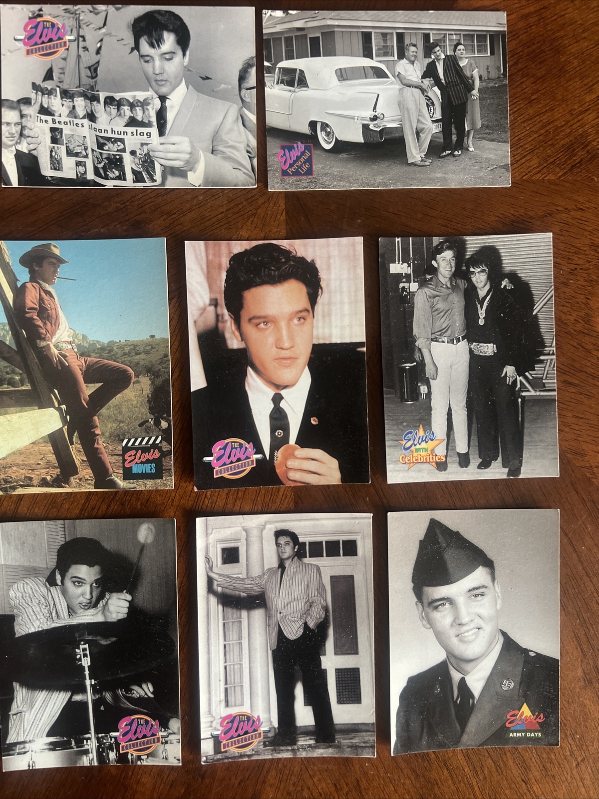 Lot Of 21 Elvis Collection Trading Cards 1992 | eBay