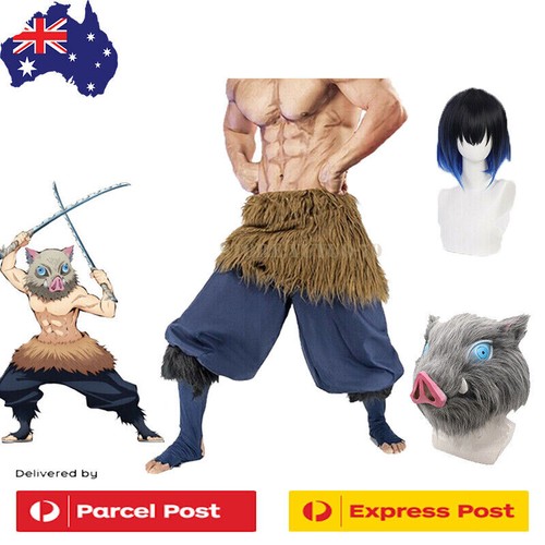 Demon Slayer Kimetsu no Yaiba Hashibira Inosuke Cosplay Completed ...