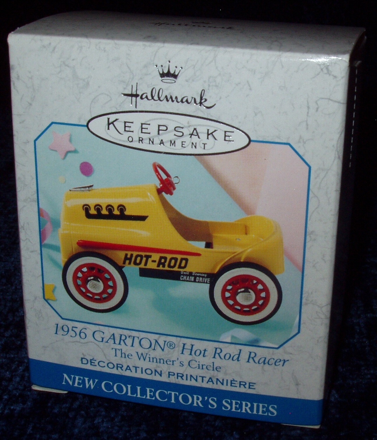 1999 Hallmark 1956 GARTON Hot Rod Racer Yellow #1 The Winner's Circle ...