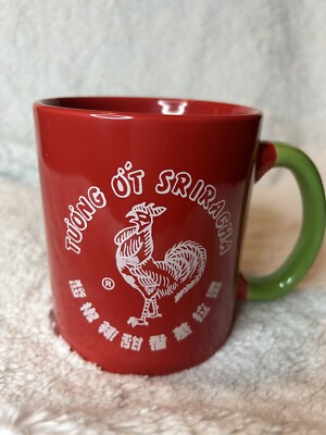 I Put Sriracha On My Sriracha - 20oz. Large Coffee/Tea Mug - Red/Green ...