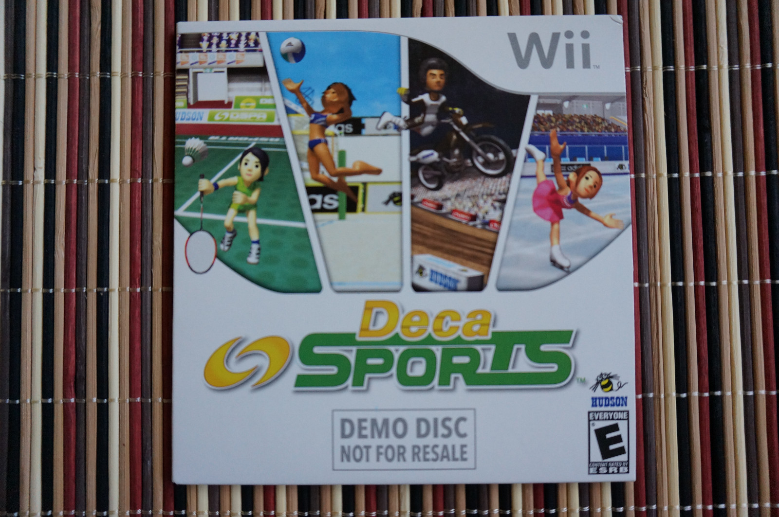 Deca Sports Wii Demo Disc Hudson | eBay