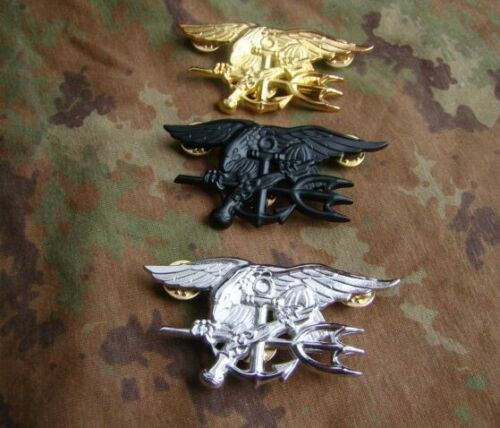 Navy Eagle Holding Anchor