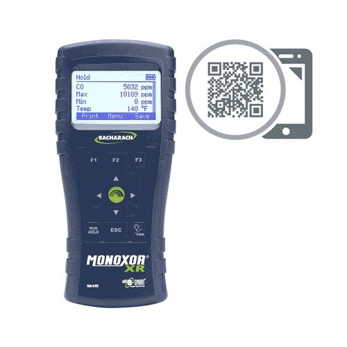 Bacharach Monoxor XR CO Exhaust Analyzer - 0019-8121 | eBay