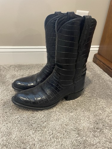 Tecovas The Marshal 12.0 D Nile Crocodile Leather Cowboy Boot Genuine ...