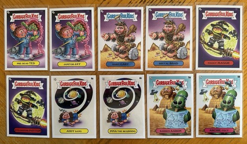 Garbage Pail Kids InterGOOlactic Mayhem TIME WARP Complete 20 Card ...