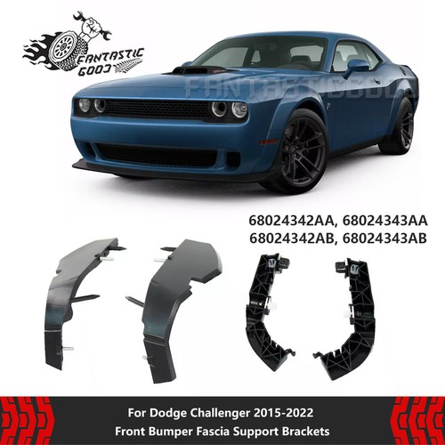 For Dodge Challenger 2015-2022丨Left & Right Front Bumper Fascia Support ...