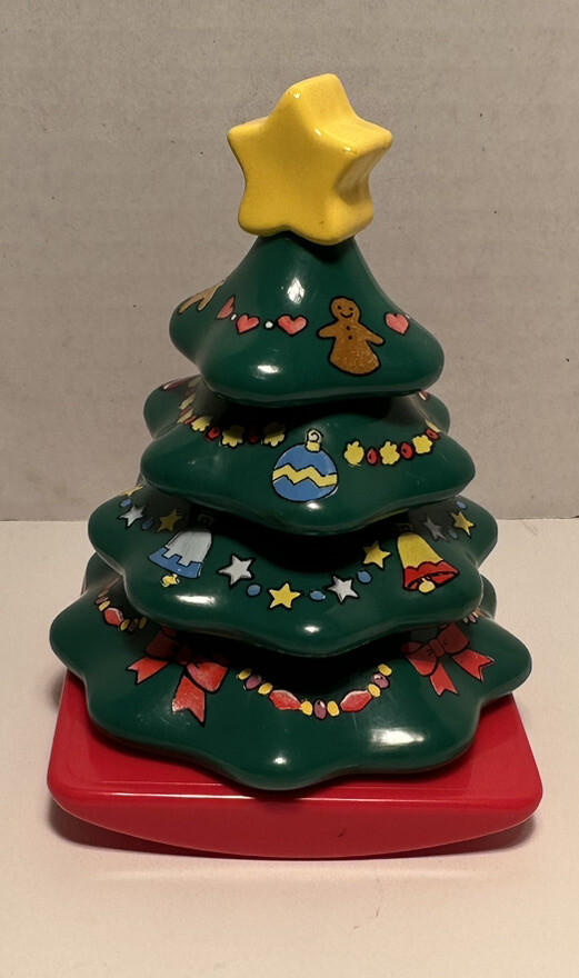 American Girl Bitty Baby Stacking Christmas Tree Rosey Red Kids Play ...