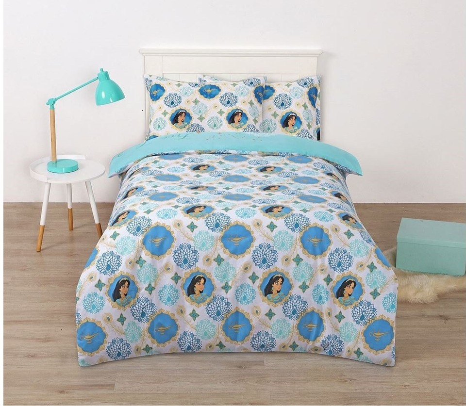 Disney Aladdin Princess Jasmine Double Bed Quilt Cover Set | eBay