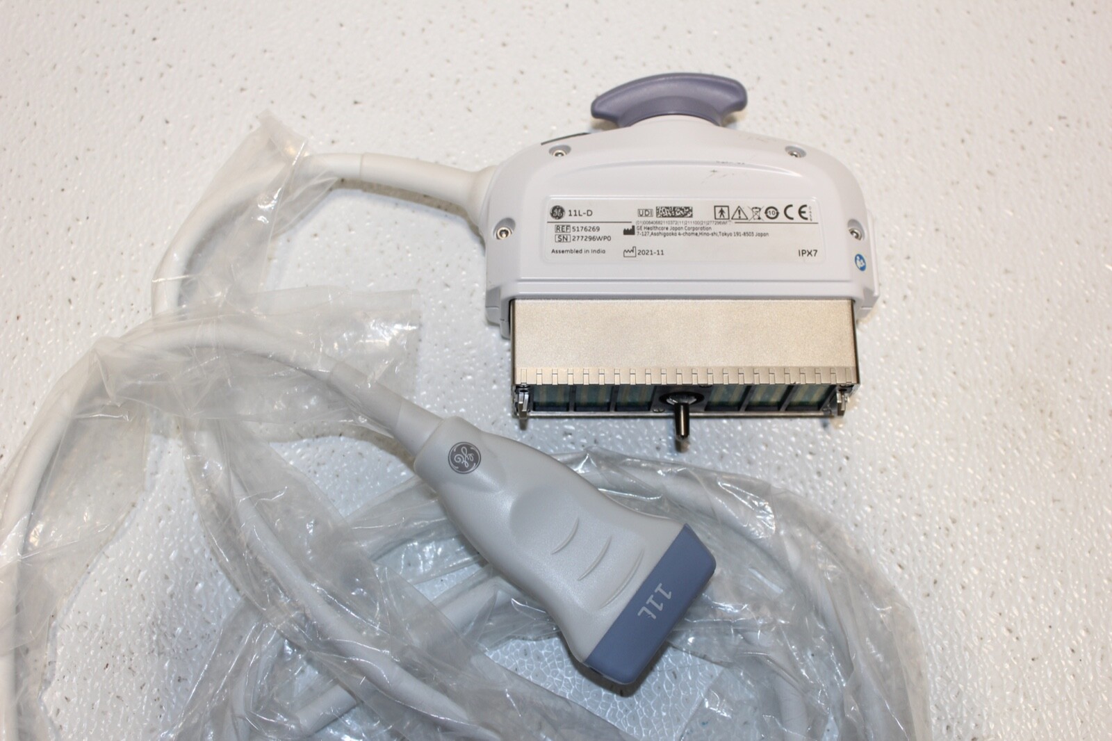 GE 11L-D Linear Array Ultrasound Probe - White for sale online | eBay