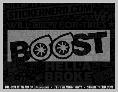 Boost Auto Decal